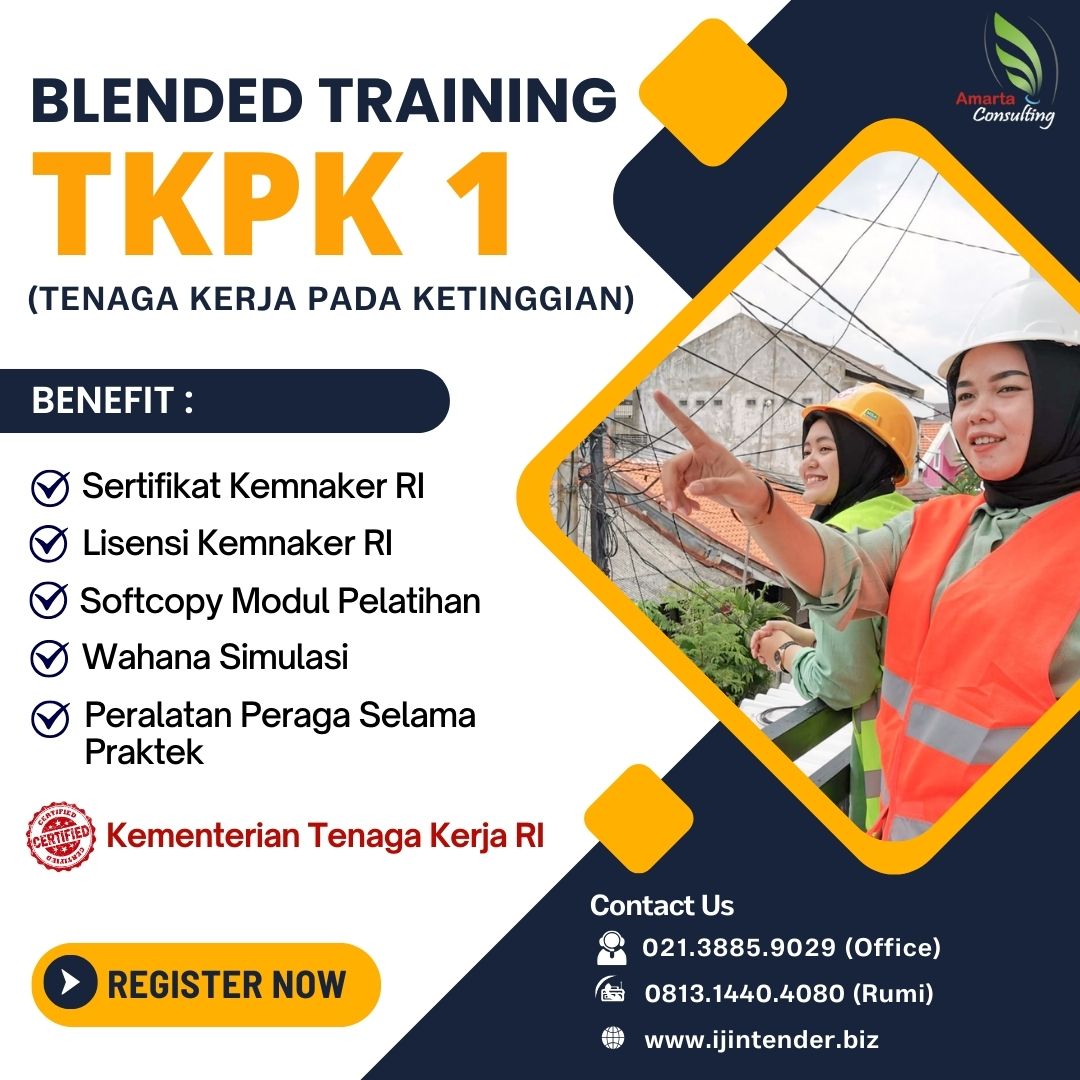 Training TKPK1 Tenaga Kerja Pada Ketinggian | Amarta Consulting